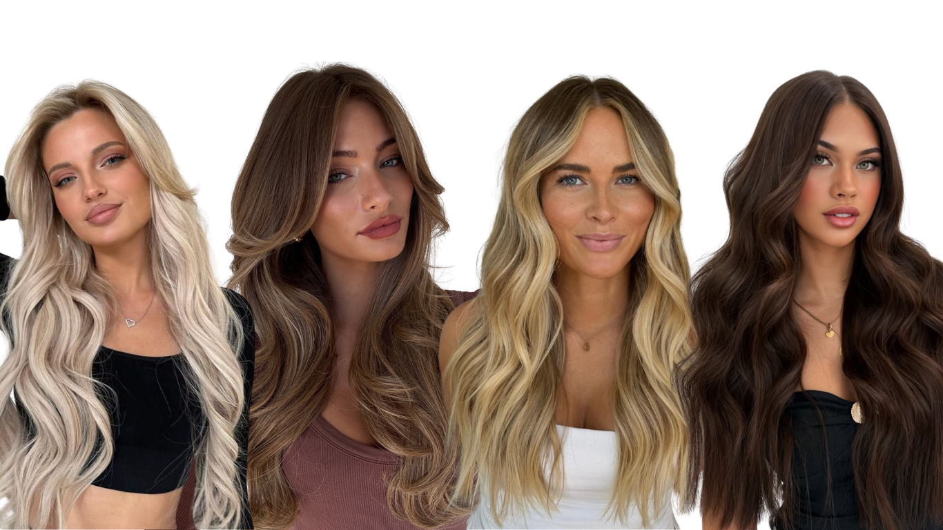 Shade Chart for Love the Style Hair Extensions Find Your Perfect Colour